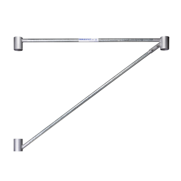 Rural Fence Stays and Strainer Post Assemblies | Wire Farm Fence Stays ...